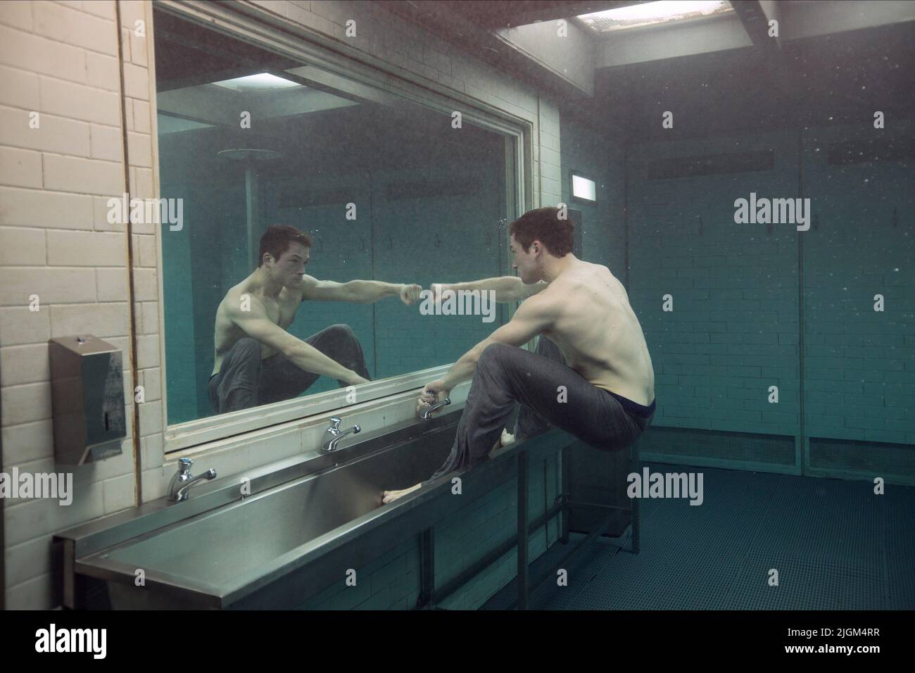 TARON EGERTON, KINGSMAN: THE SECRET SERVICE, 2014 Stock Photo - Alamy
