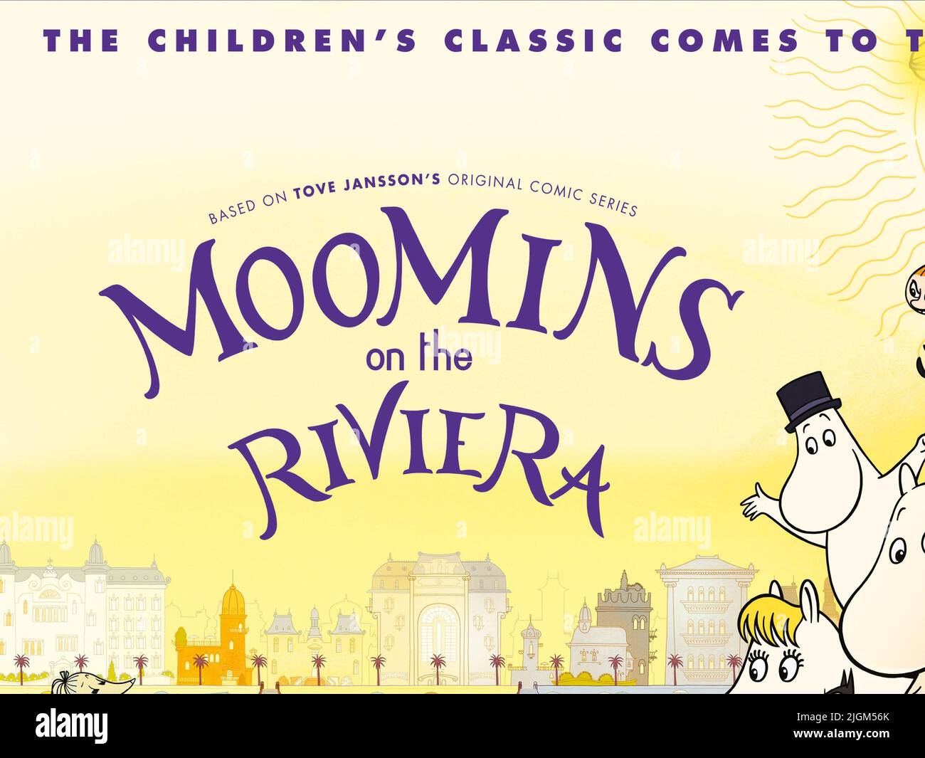 MOVIE POSTER, MOOMINS ON THE RIVIERA, 2014 Stock Photo - Alamy