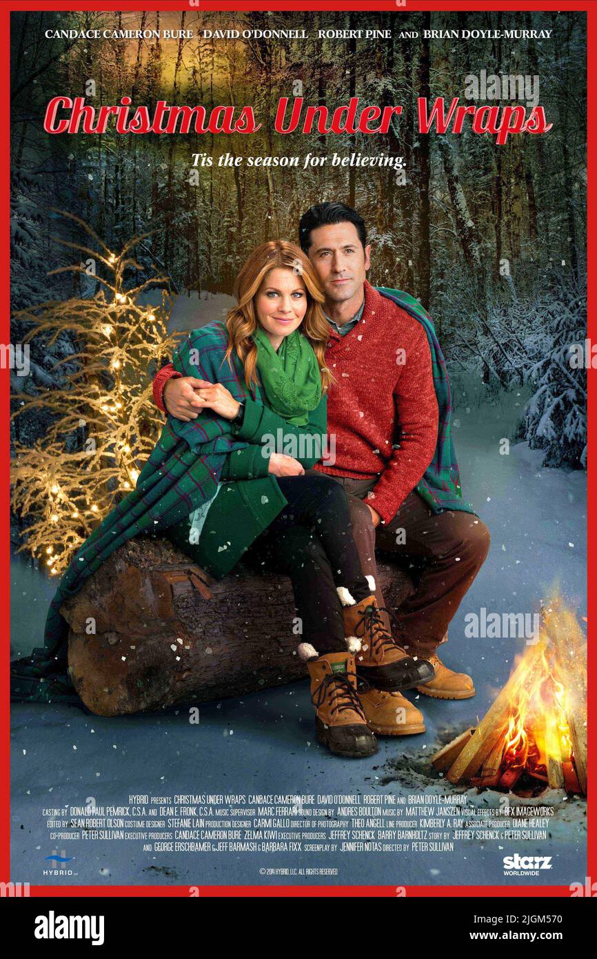 CANDACE CAMERON BURE, DAVID O'DONNELL, CHRISTMAS UNDER WRAPS, 2014 Stock Photo - Alamy