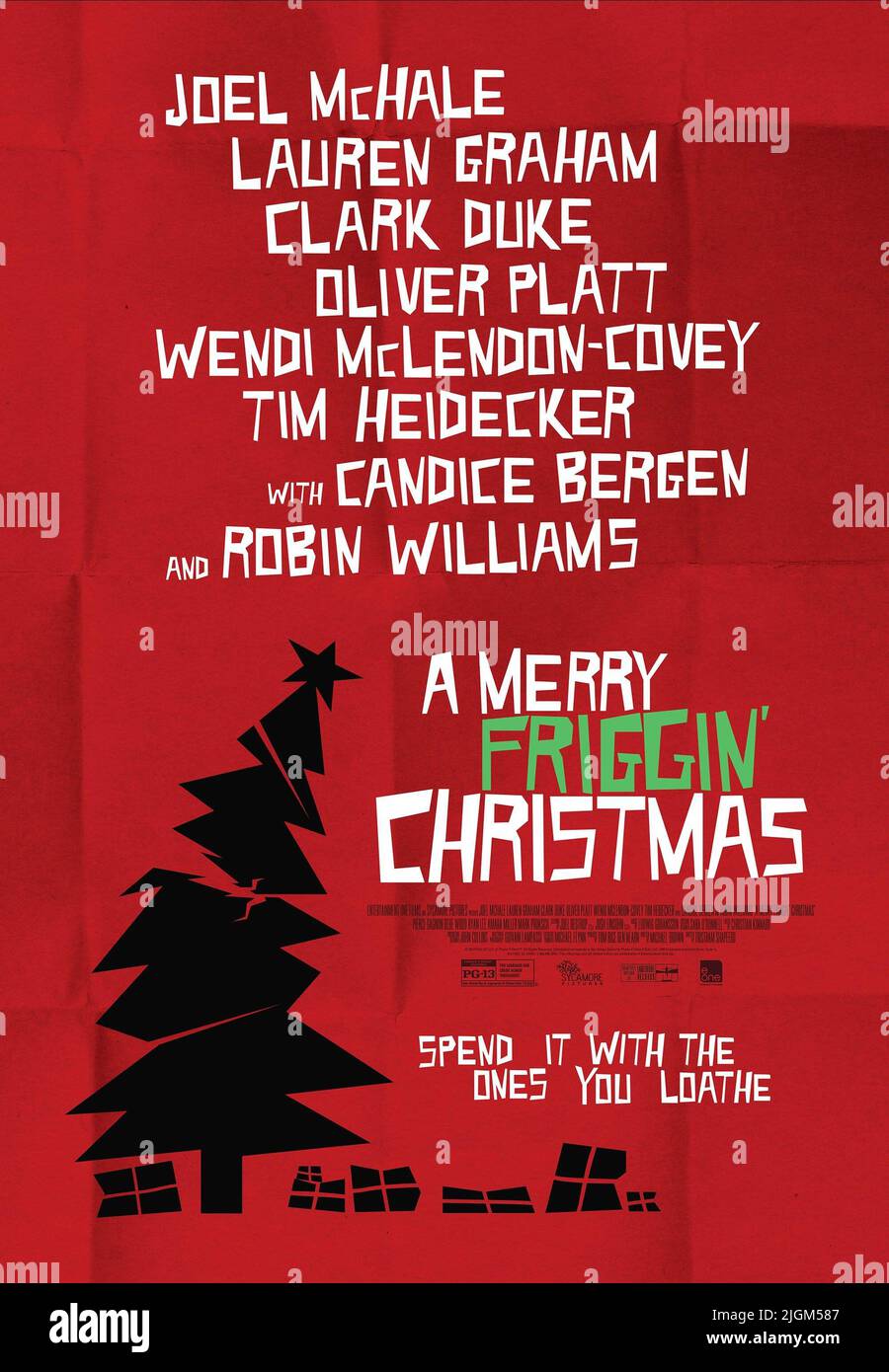 MOVIE POSTER, A MERRY FRIGGIN' CHRISTMAS, 2014 Stock Photo - Alamy