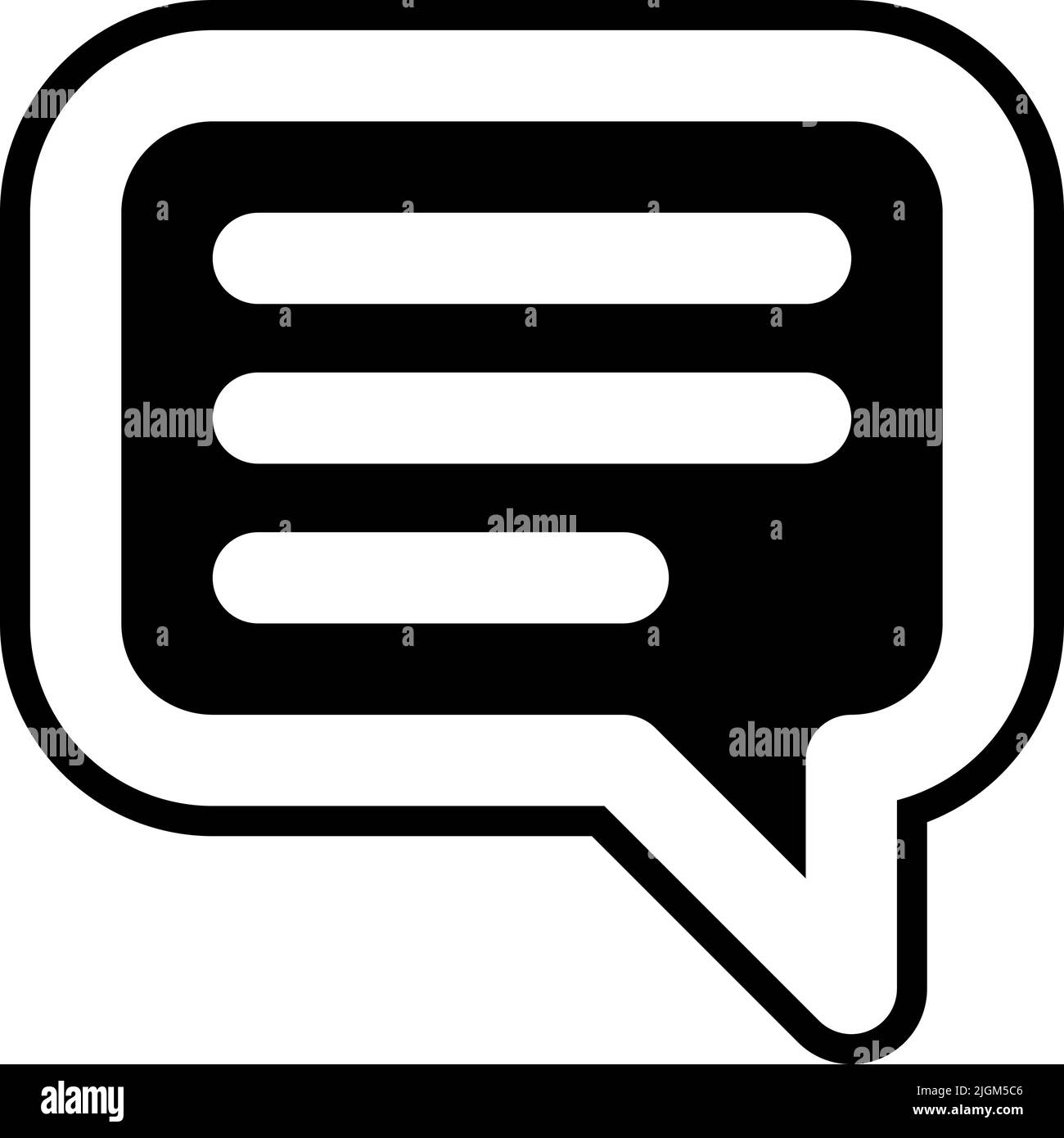 chat icon Stock Vector Image & Art - Alamy