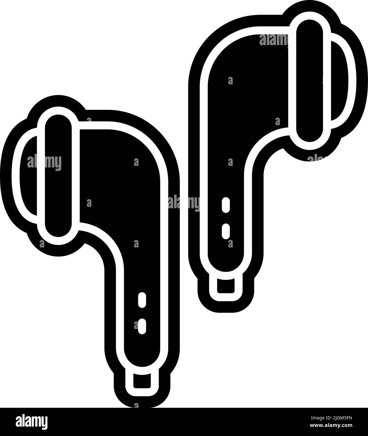 earphones icon Stock Vector Image & Art - Alamy