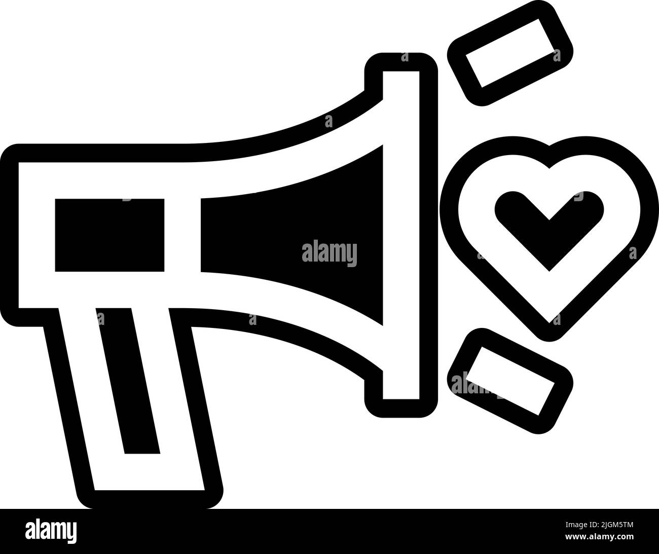 megaphone icon Stock Vector Image & Art - Alamy