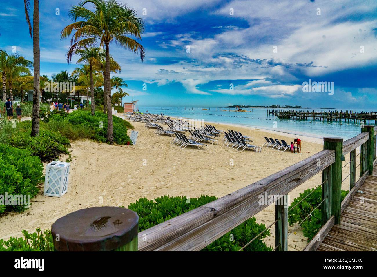 Beach resort in the Caribbean Stock Photo - Alamy