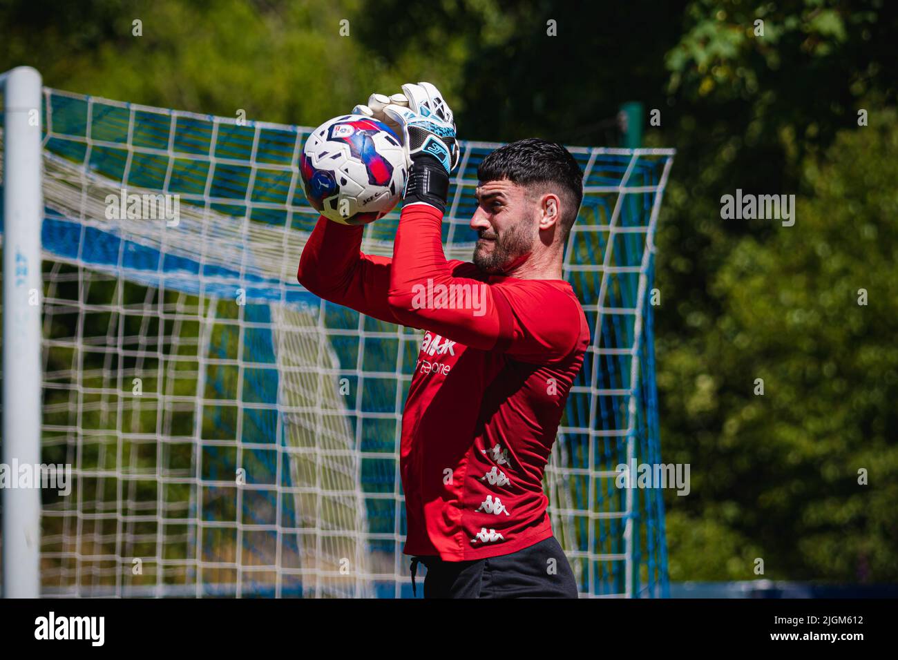 Gorsey Lane Warrington, Cheshire, 9th July 2022. Salford City FC ...