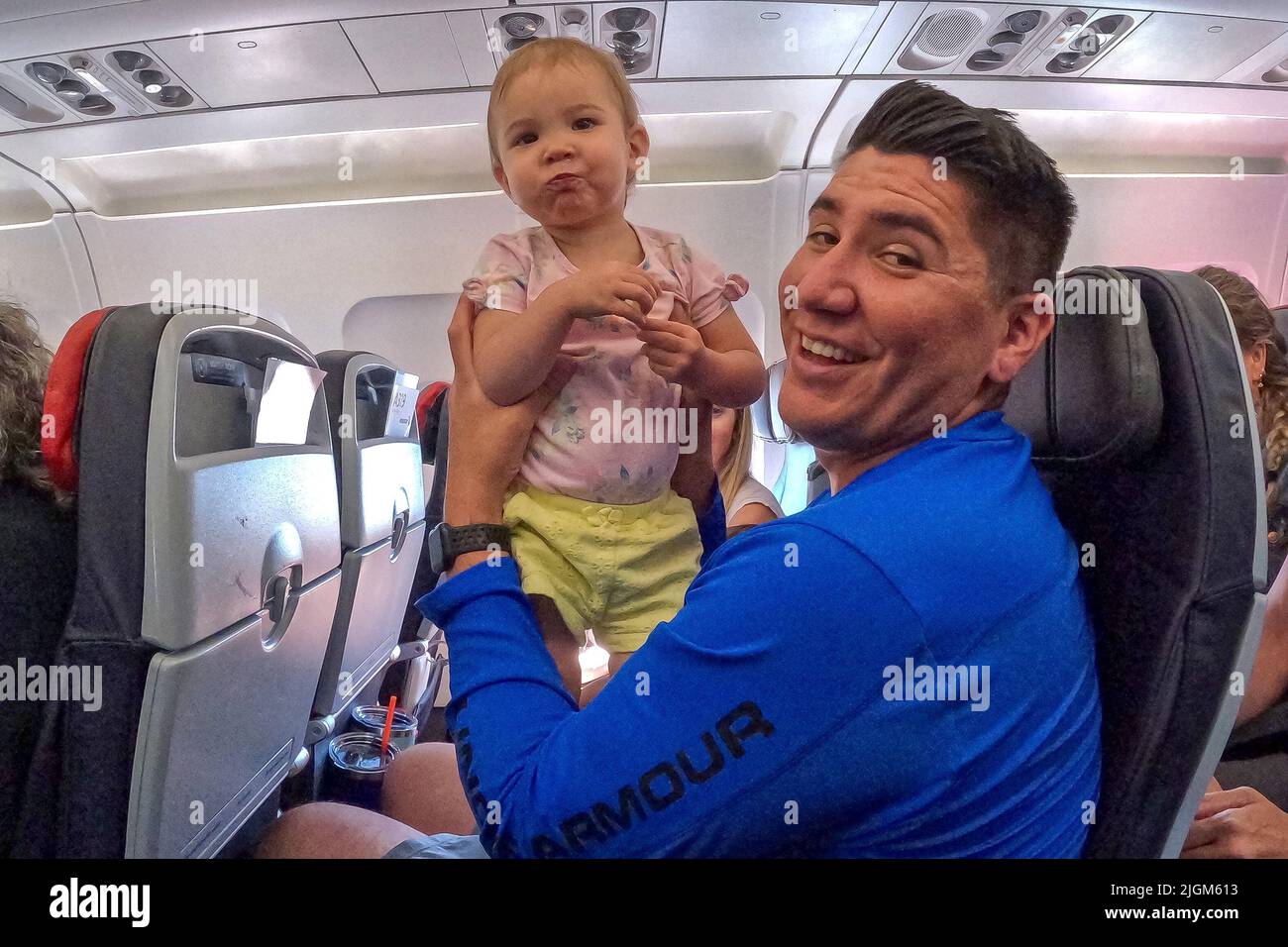 Babys first flight hi-res stock photography and images - Alamy