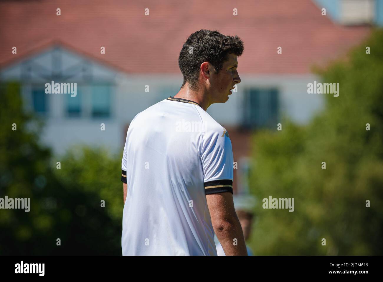 Gorsey Lane Warrington, Cheshire, 9th July 2022. Salford City FC ...