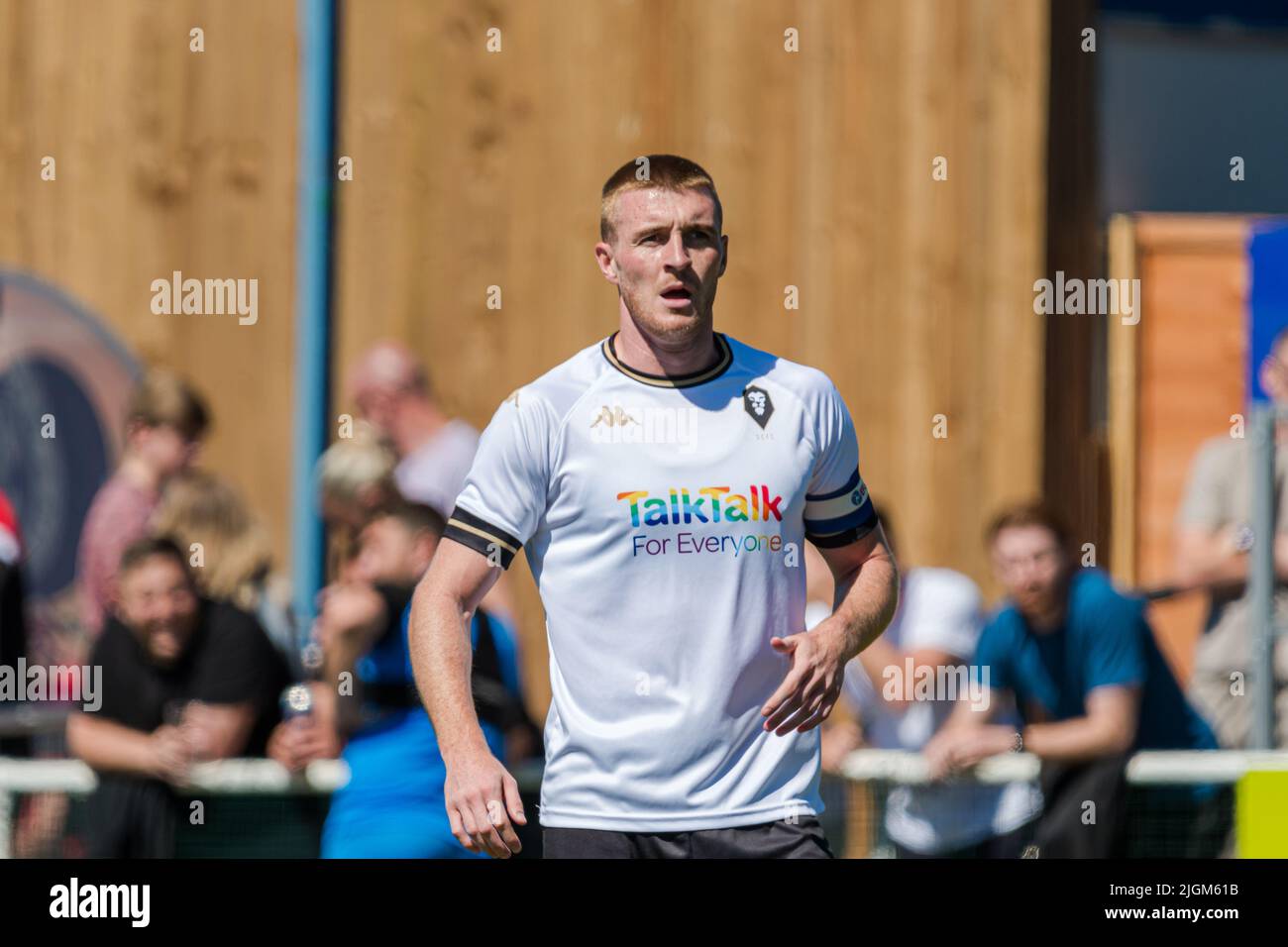 Gorsey Lane Warrington, Cheshire, 9th July 2022. Salford City FC ...