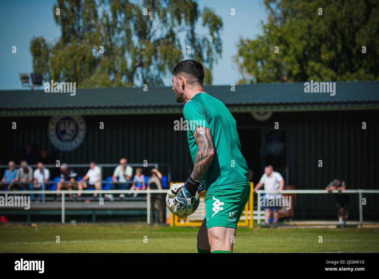 Gorsey Lane Warrington, Cheshire, 9th July 2022. Salford City FC ...