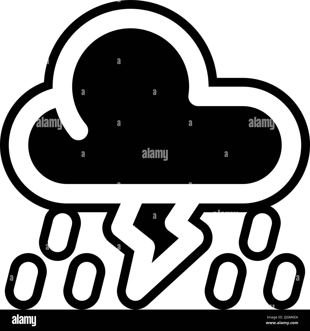 thunder icon Stock Vector Image & Art - Alamy