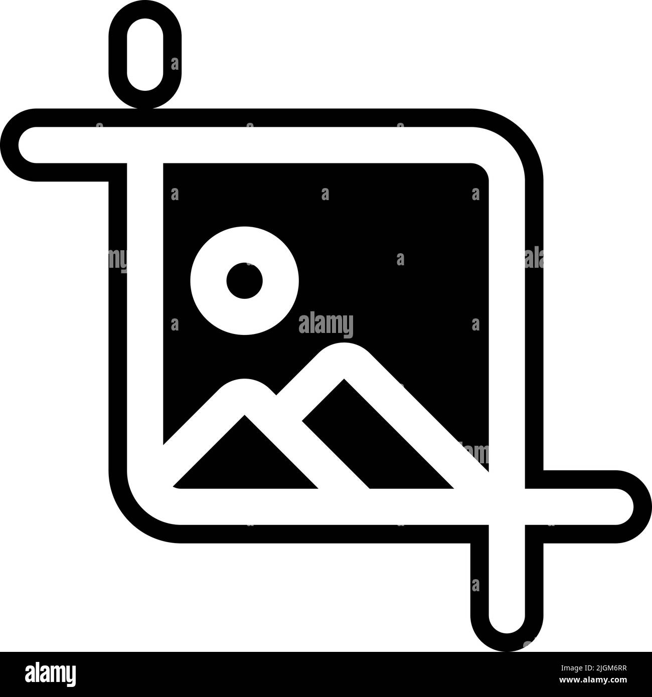 crop icon Stock Vector Image & Art - Alamy