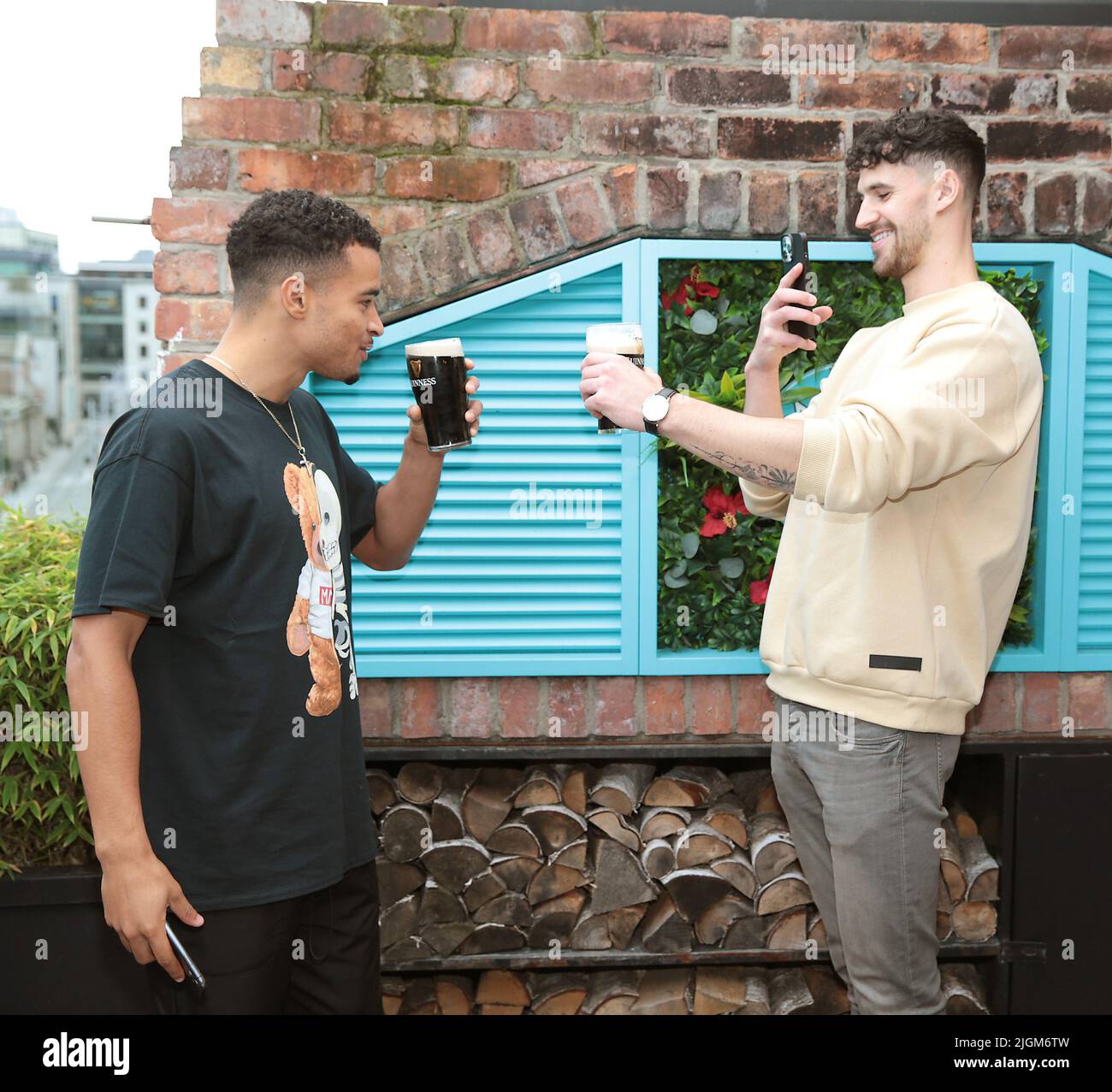 Love Island finalist and boohooMAN ambassador Toby Aromolaran pictured ...