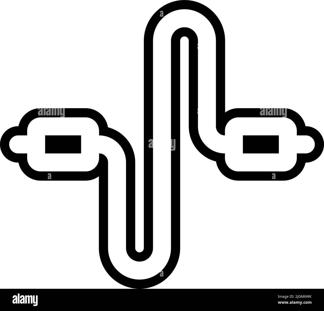 wire icon Stock Vector Image & Art - Alamy