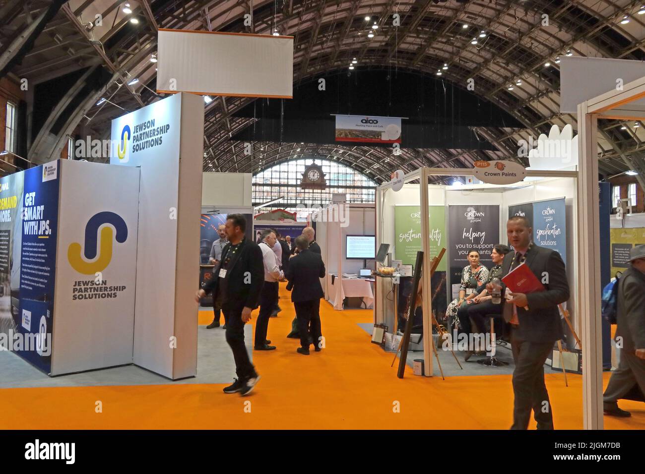 Stands inside Housing2022,CIH Housing event,conference and exhibition ...