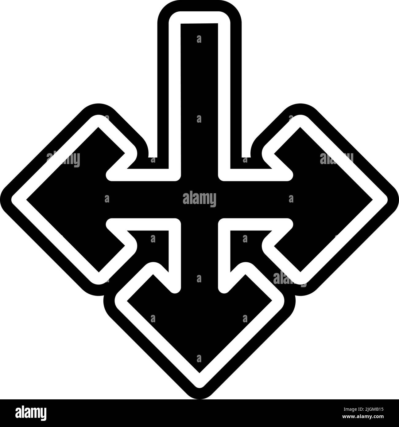 Three arrows hi-res stock photography and images - Alamy