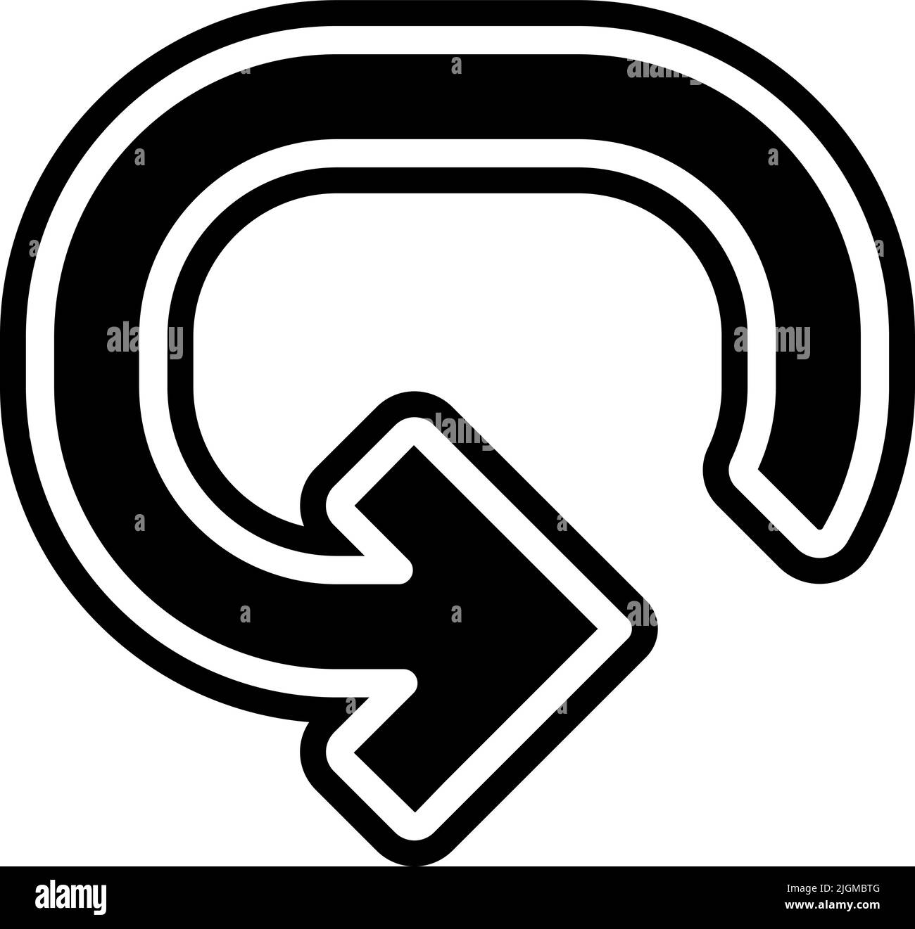 Arrow refresh icon Stock Vector Image & Art - Alamy
