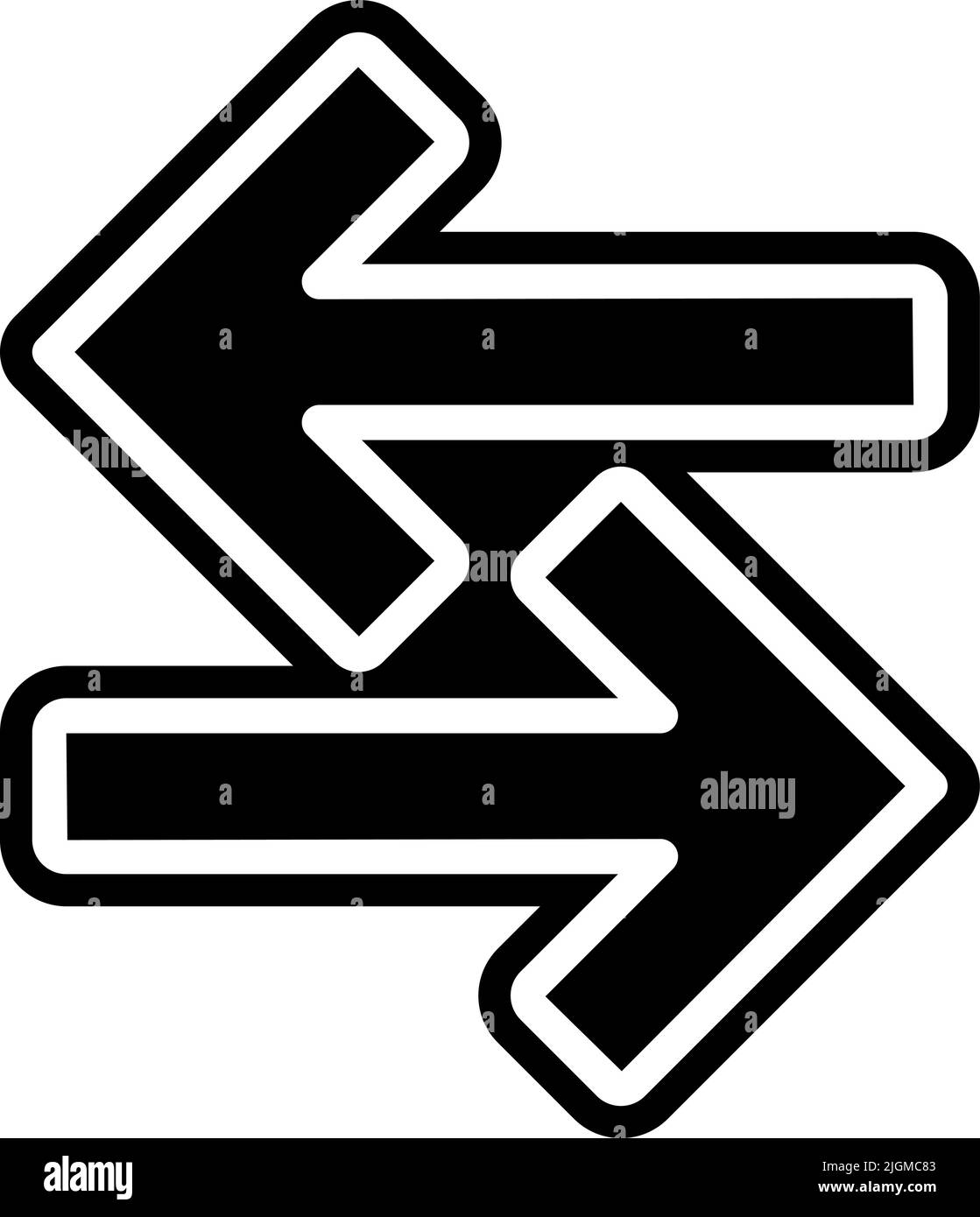 Arrow left and right arrows icon Stock Vector Image & Art - Alamy