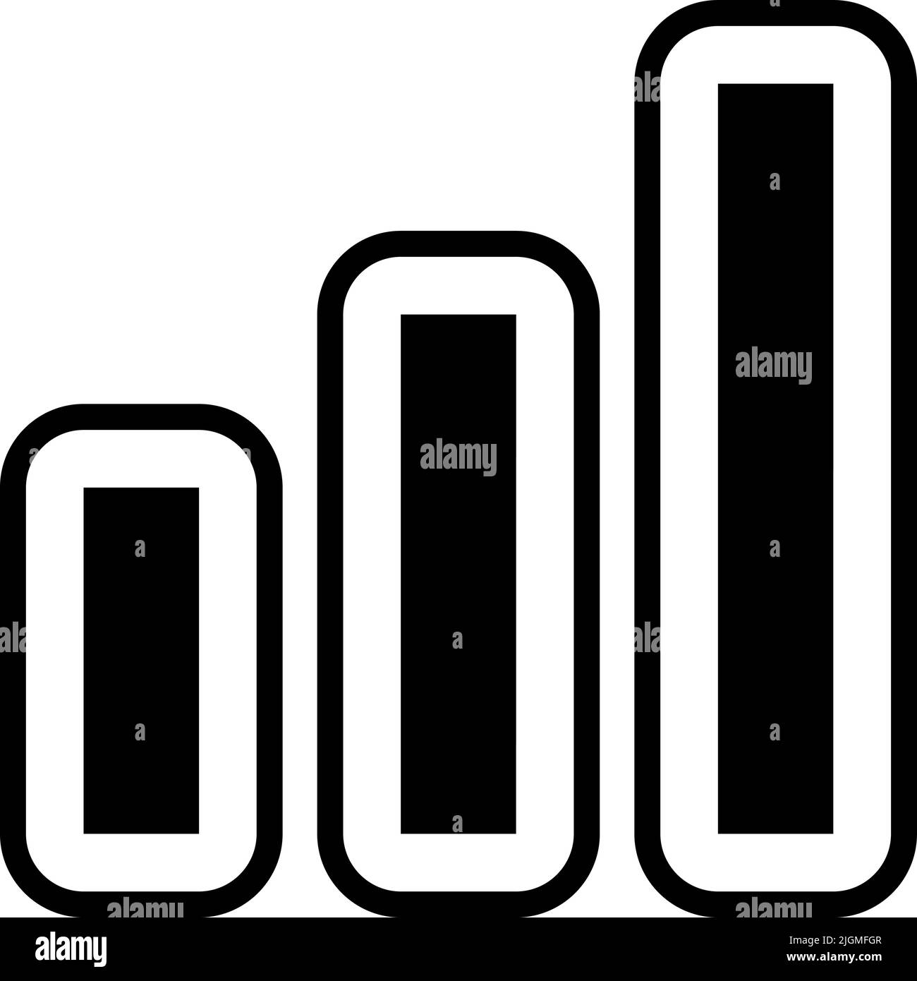 Business finance bar graph icon Stock Vector Image & Art - Alamy