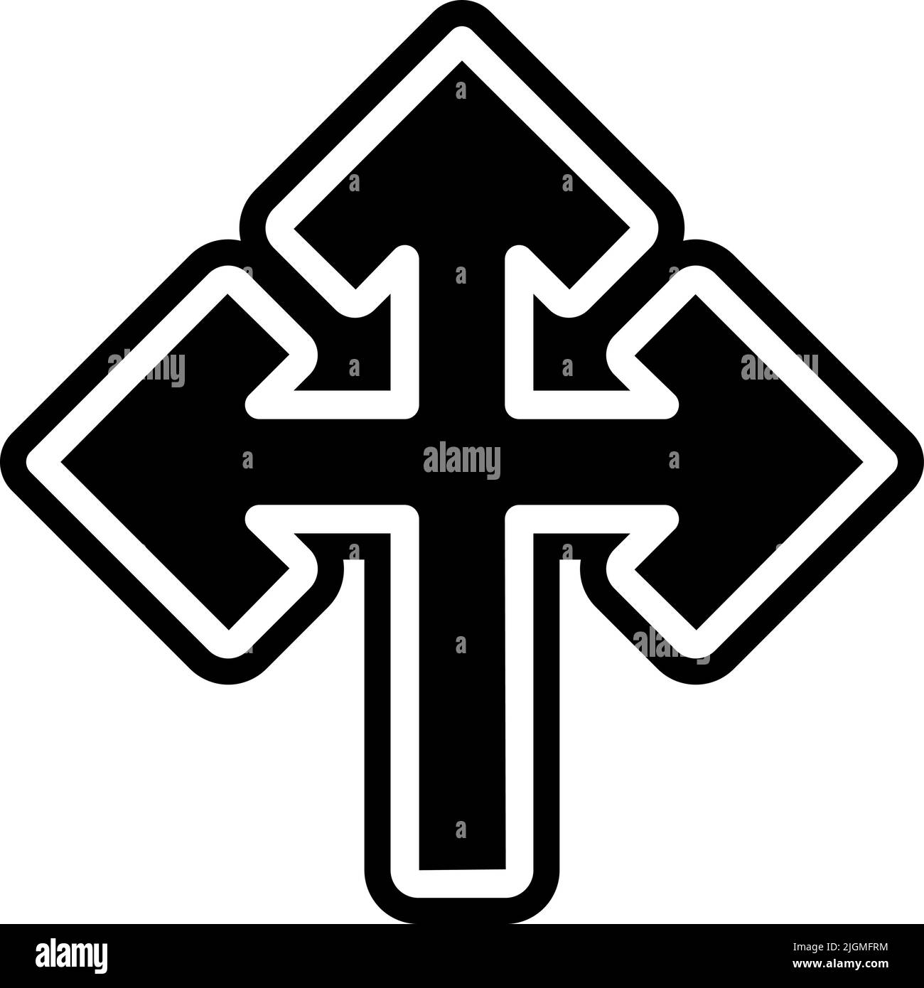 Three arrows hi-res stock photography and images - Alamy