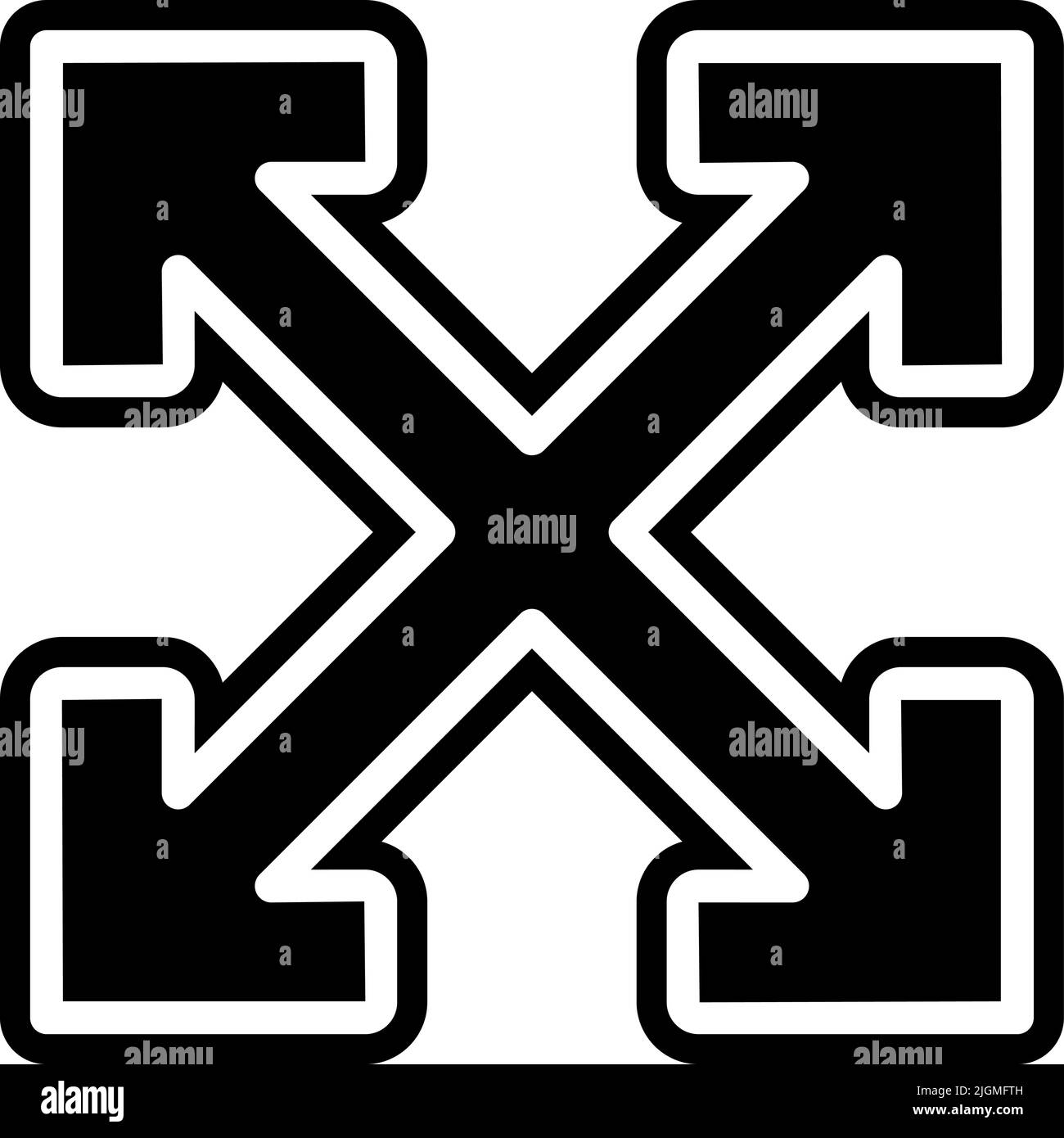 Flow chart four option Cut Out Stock Images & Pictures - Alamy