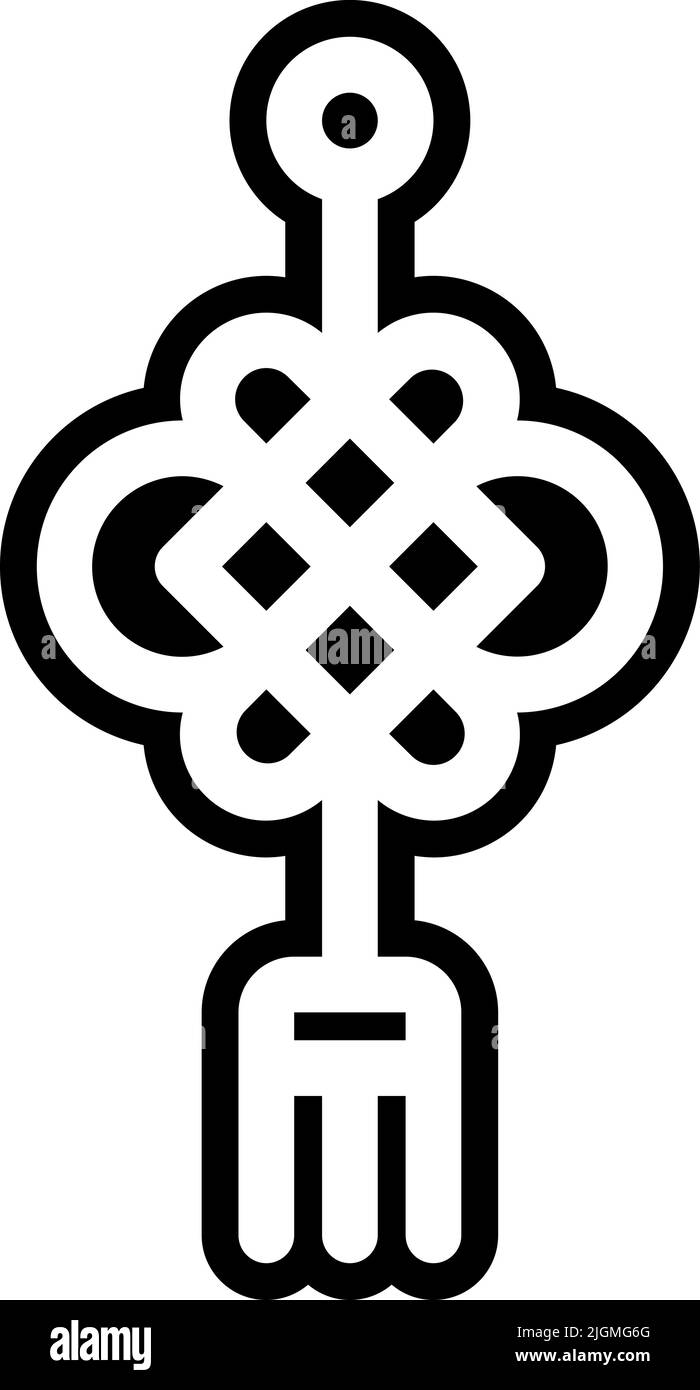 Chinese new year knot icon Stock Vector Image & Art - Alamy