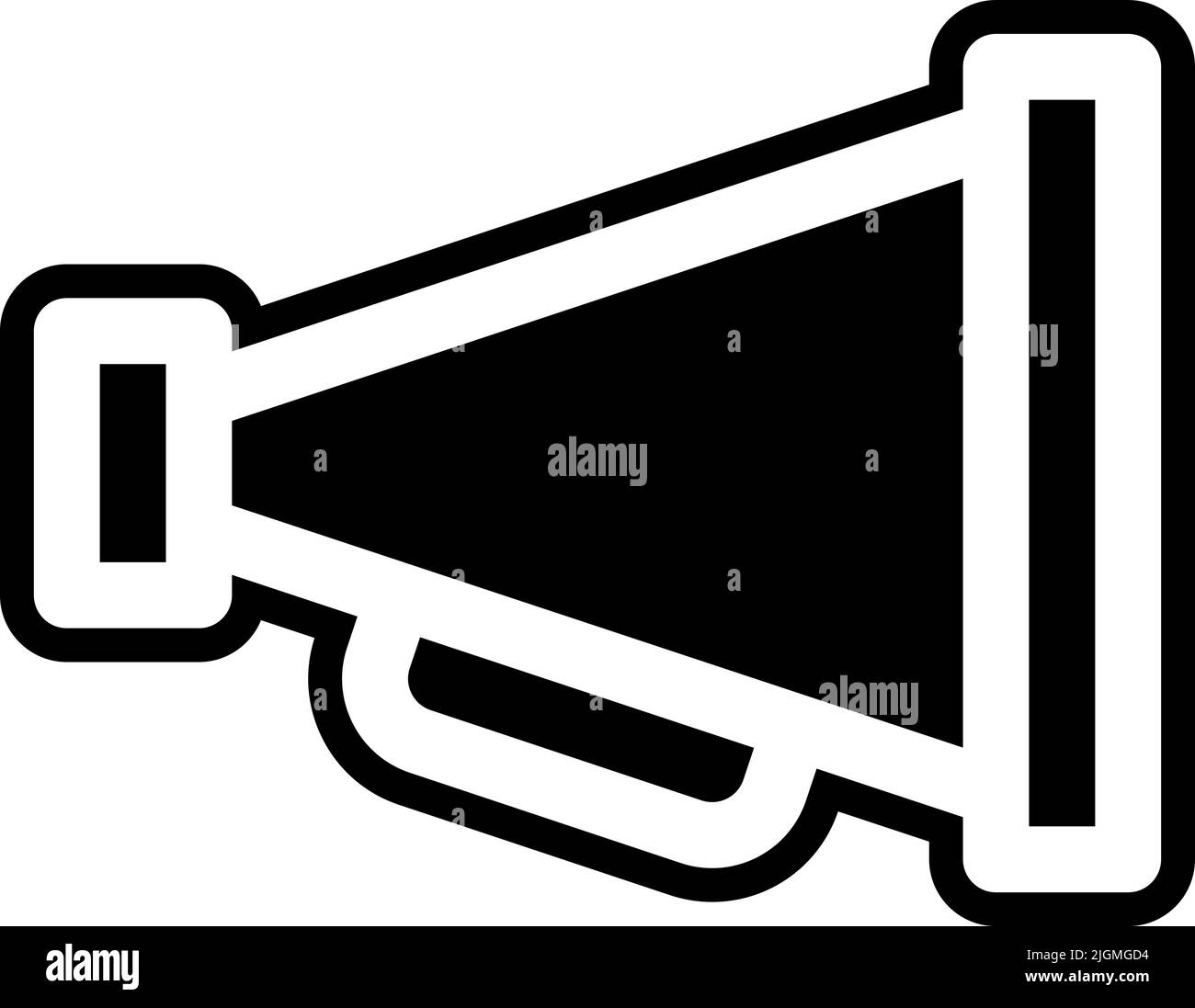 Cinema megaphone icon Stock Vector Image & Art - Alamy