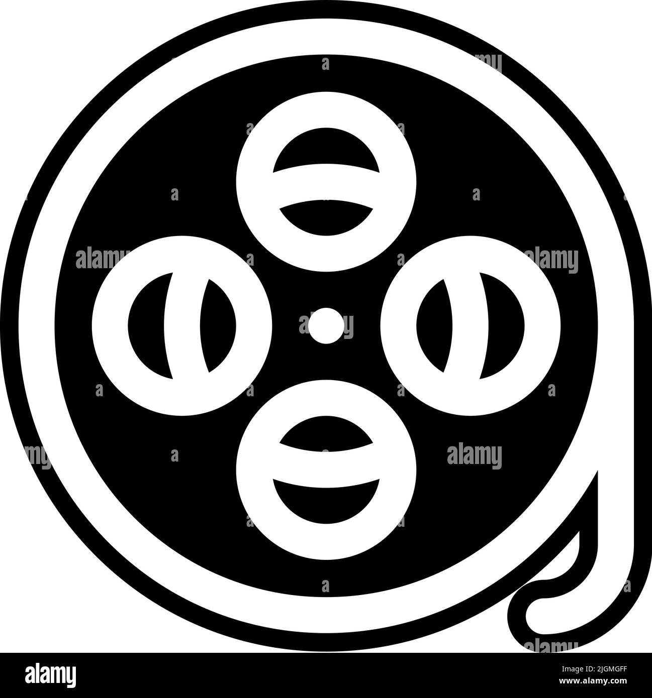 Movie roll Black and White Stock Photos & Images - Alamy