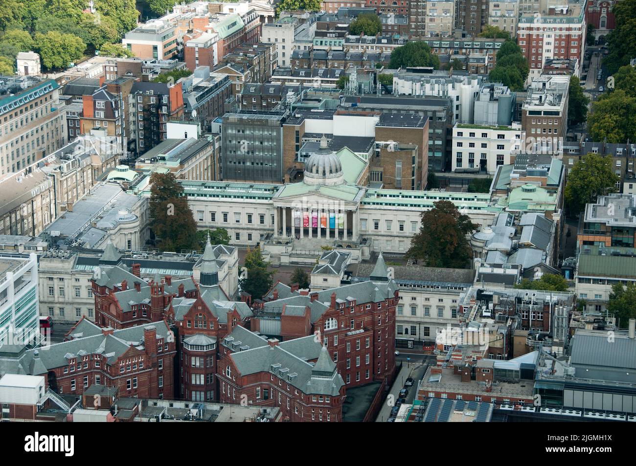 The Cruciform building and University College London (UCL) viewed from ...