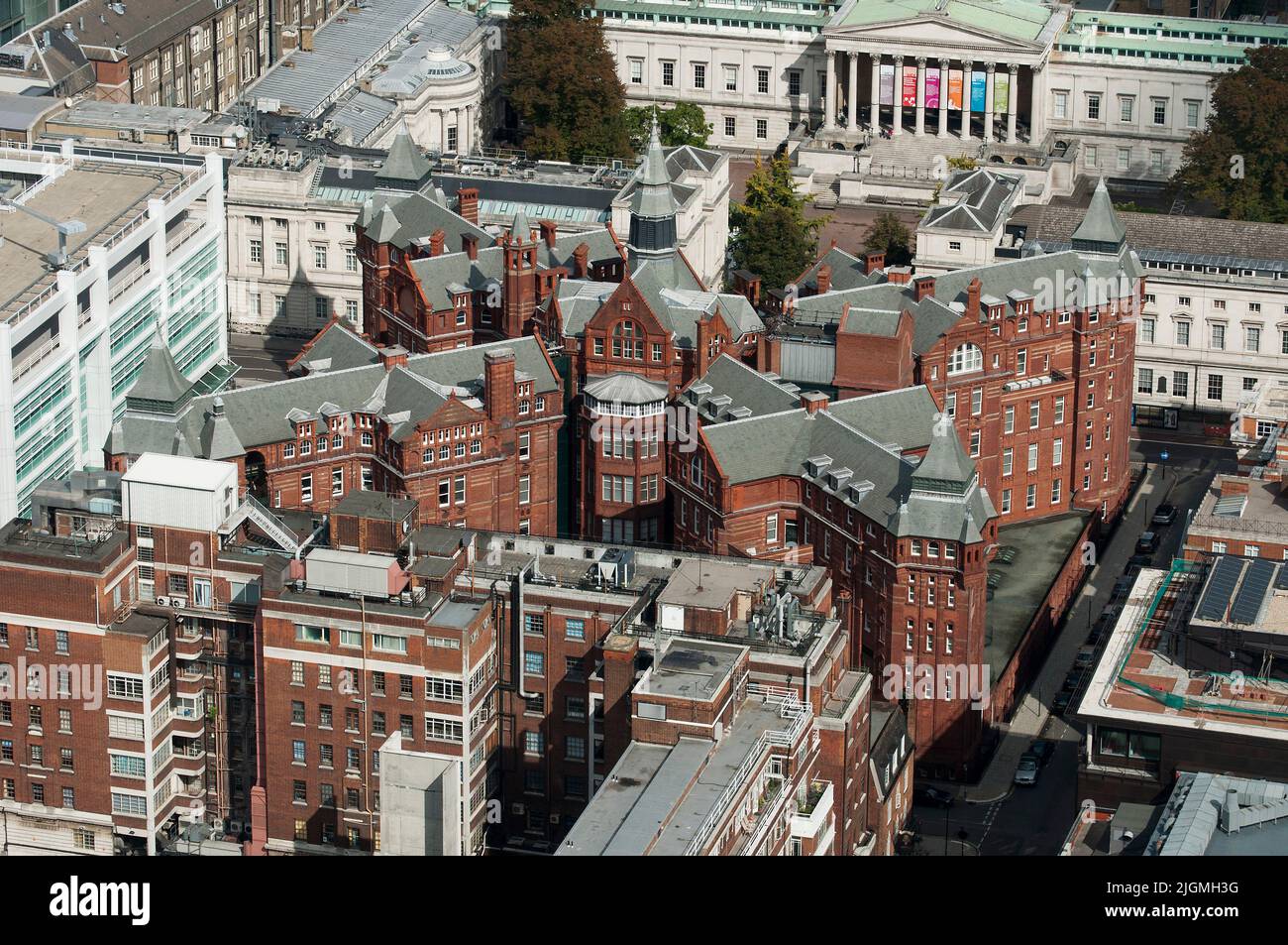 The Cruciform building and University College London (UCL) viewed from ...
