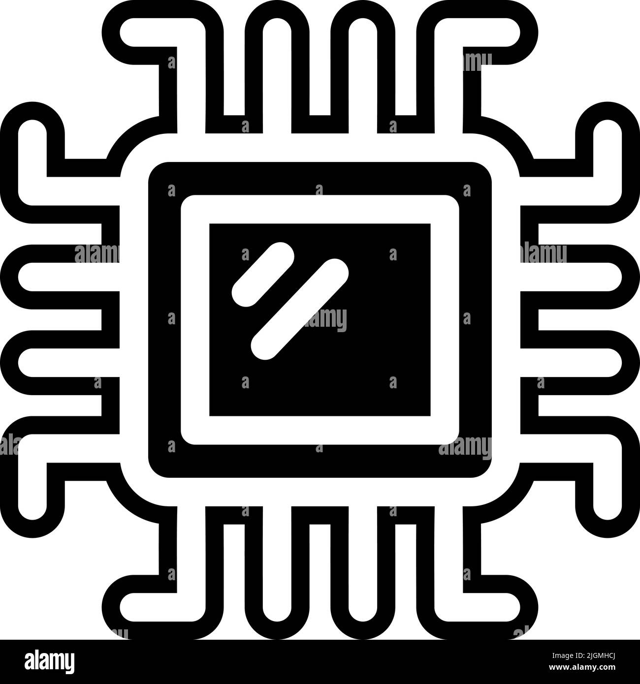 Computer cpu icon Stock Vector Image & Art - Alamy