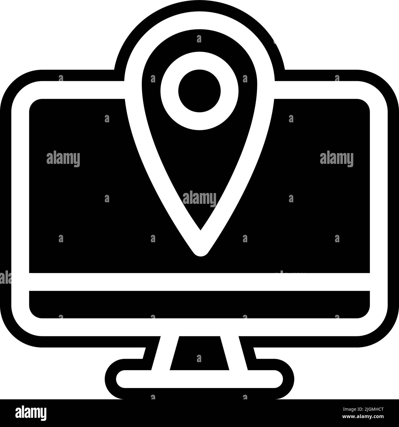 Computer placeholder icon Stock Vector Image & Art - Alamy