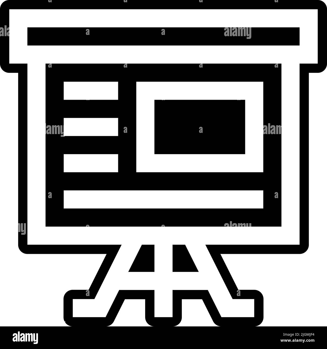 Copywriting presentation icon Stock Vector Image & Art - Alamy