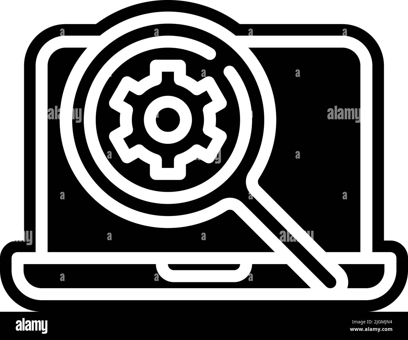 Customer service searching icon Stock Vector Image & Art - Alamy