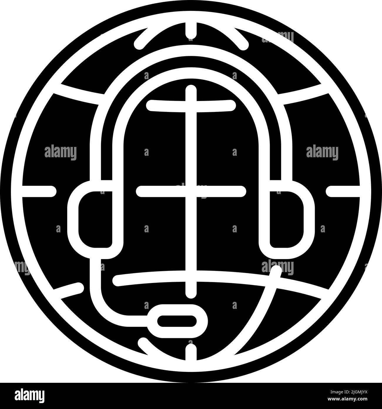 Customer service global communication icon Stock Vector Image & Art - Alamy