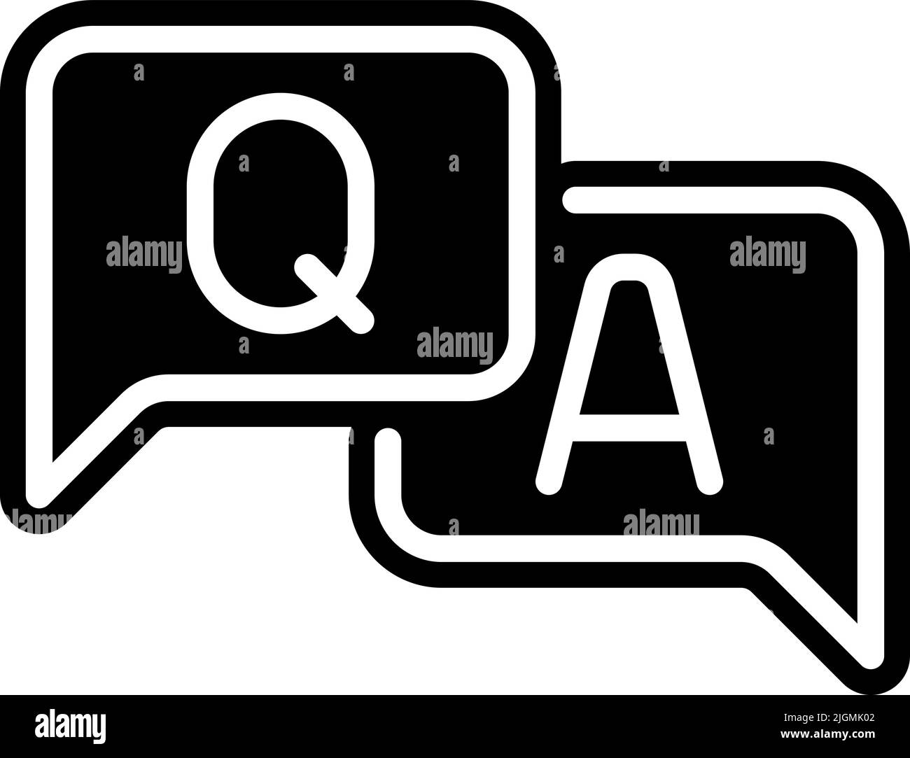 Customer service question icon Stock Vector Image & Art - Alamy