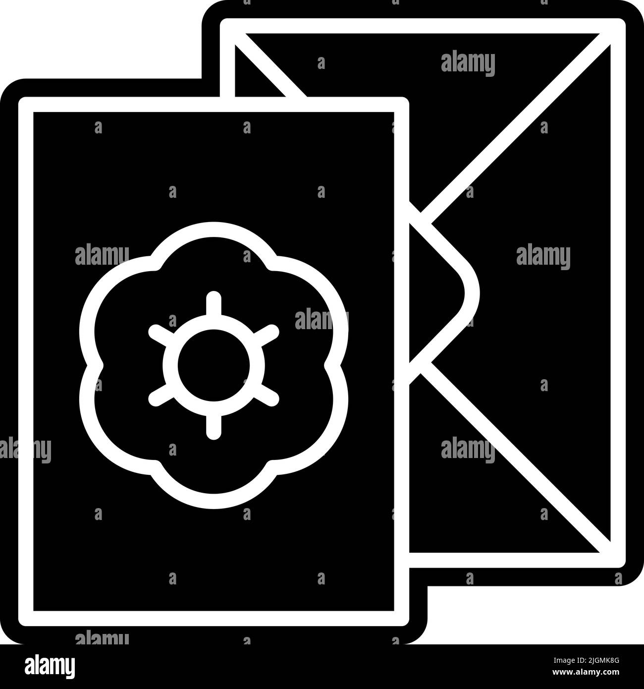 Easter invitation icon Stock Vector Image & Art - Alamy