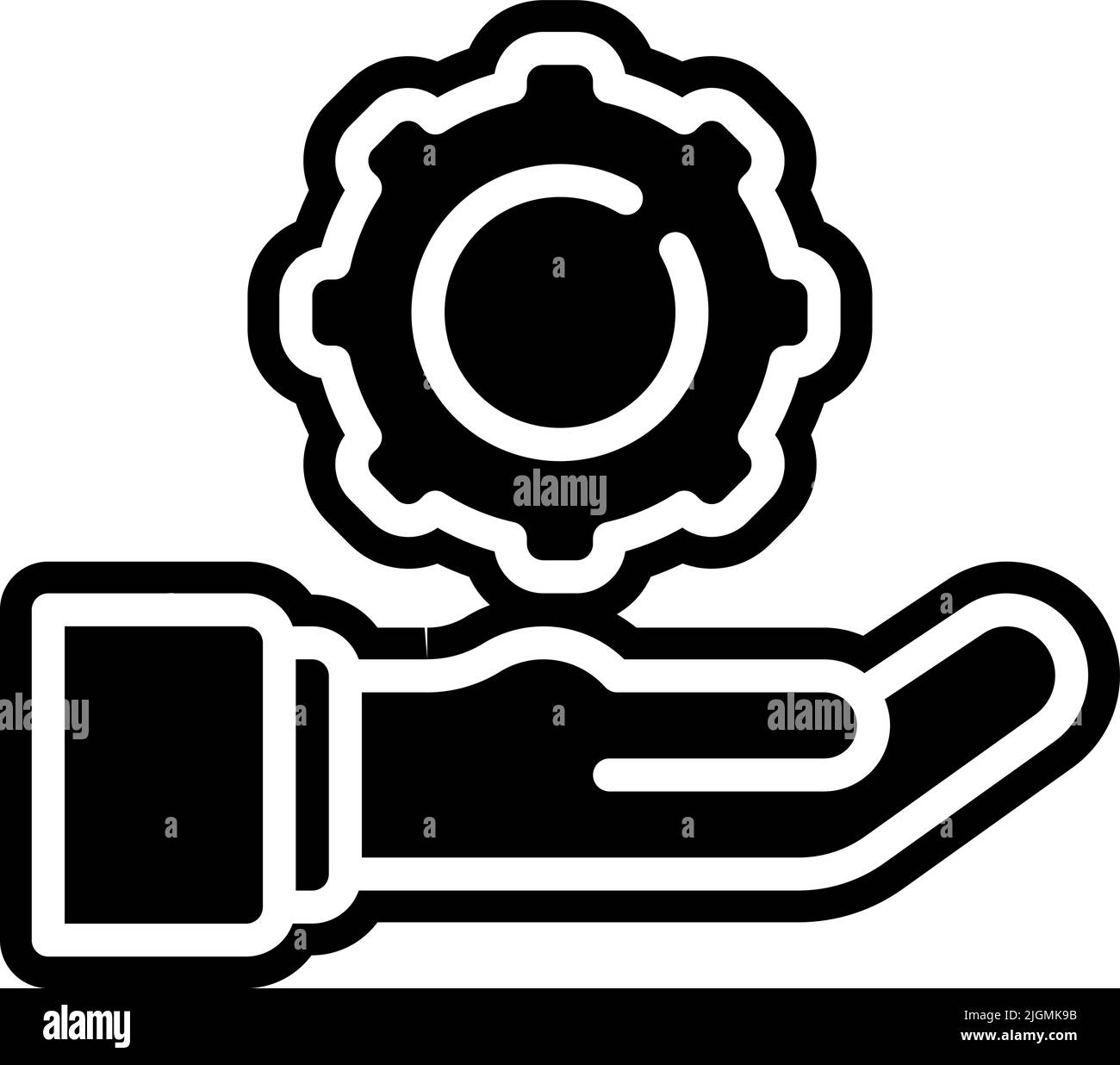 Customer service settings icon Stock Vector Image & Art - Alamy