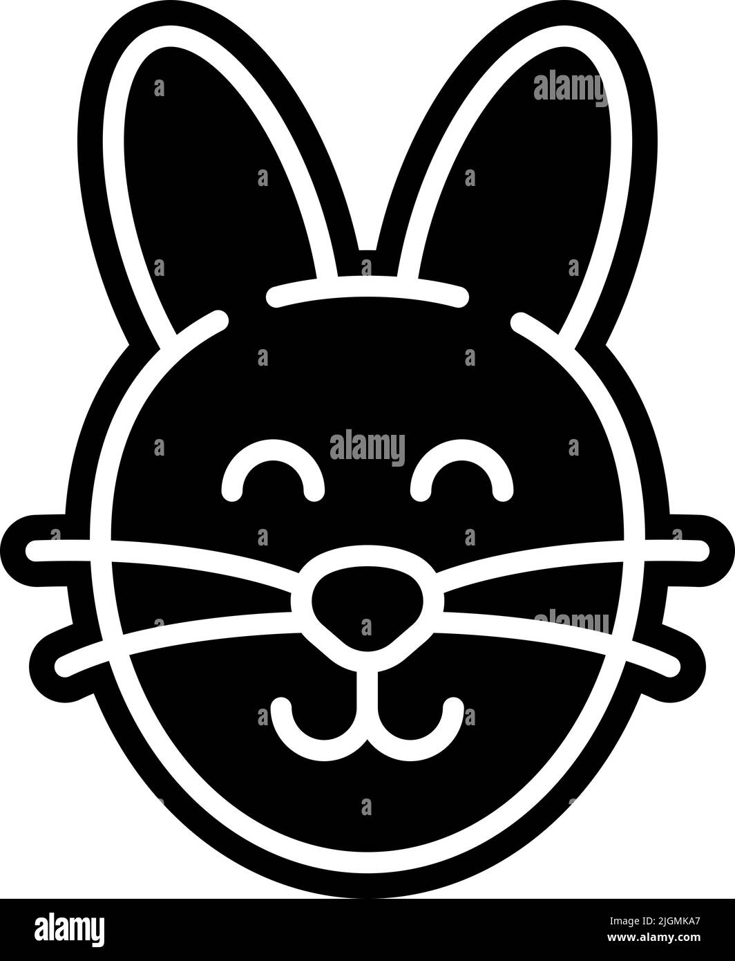 Easter bunny icon Stock Vector Image & Art - Alamy