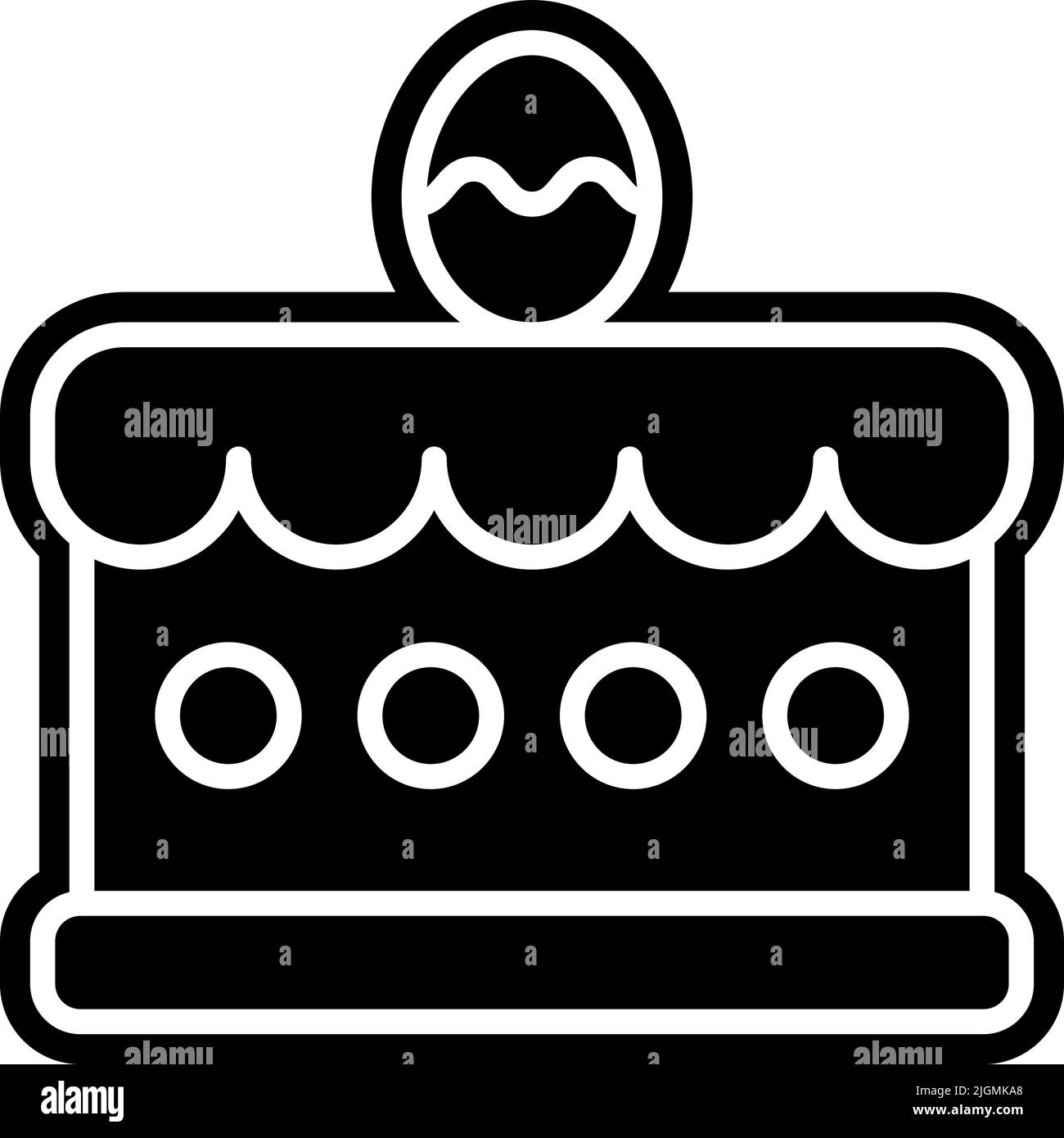 Easter cakes icon Stock Vector Image & Art - Alamy