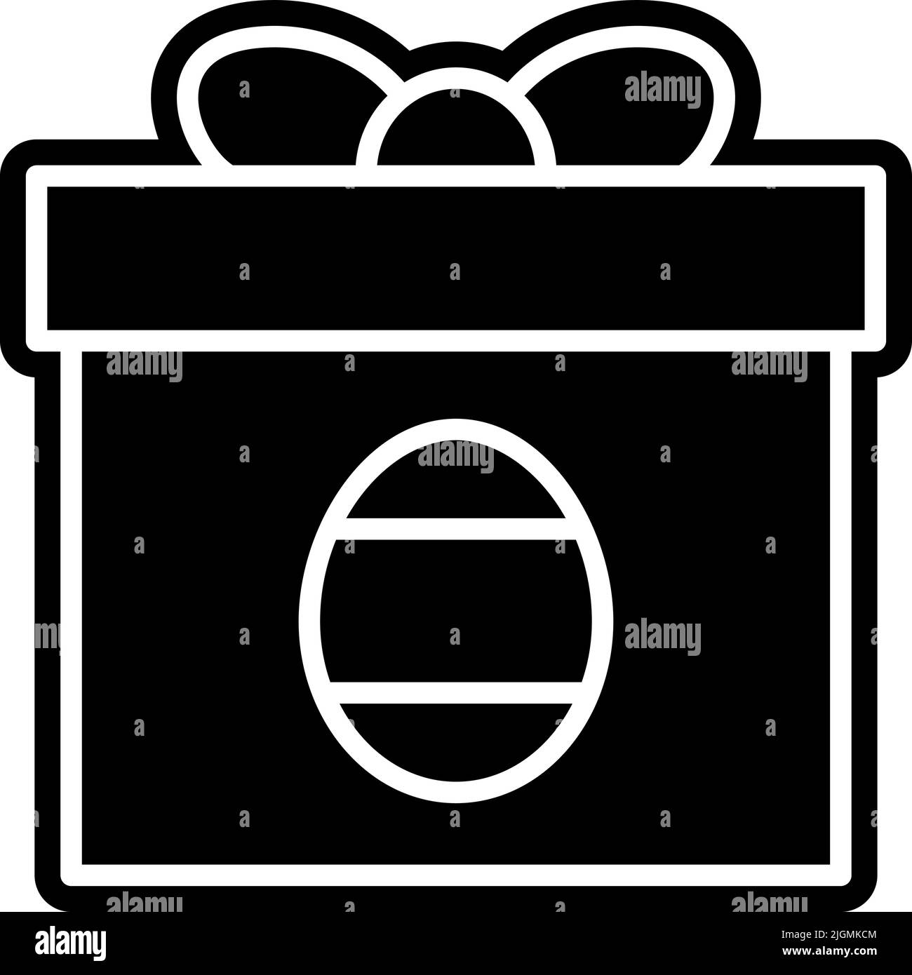 Easter present icon Stock Vector Image & Art - Alamy