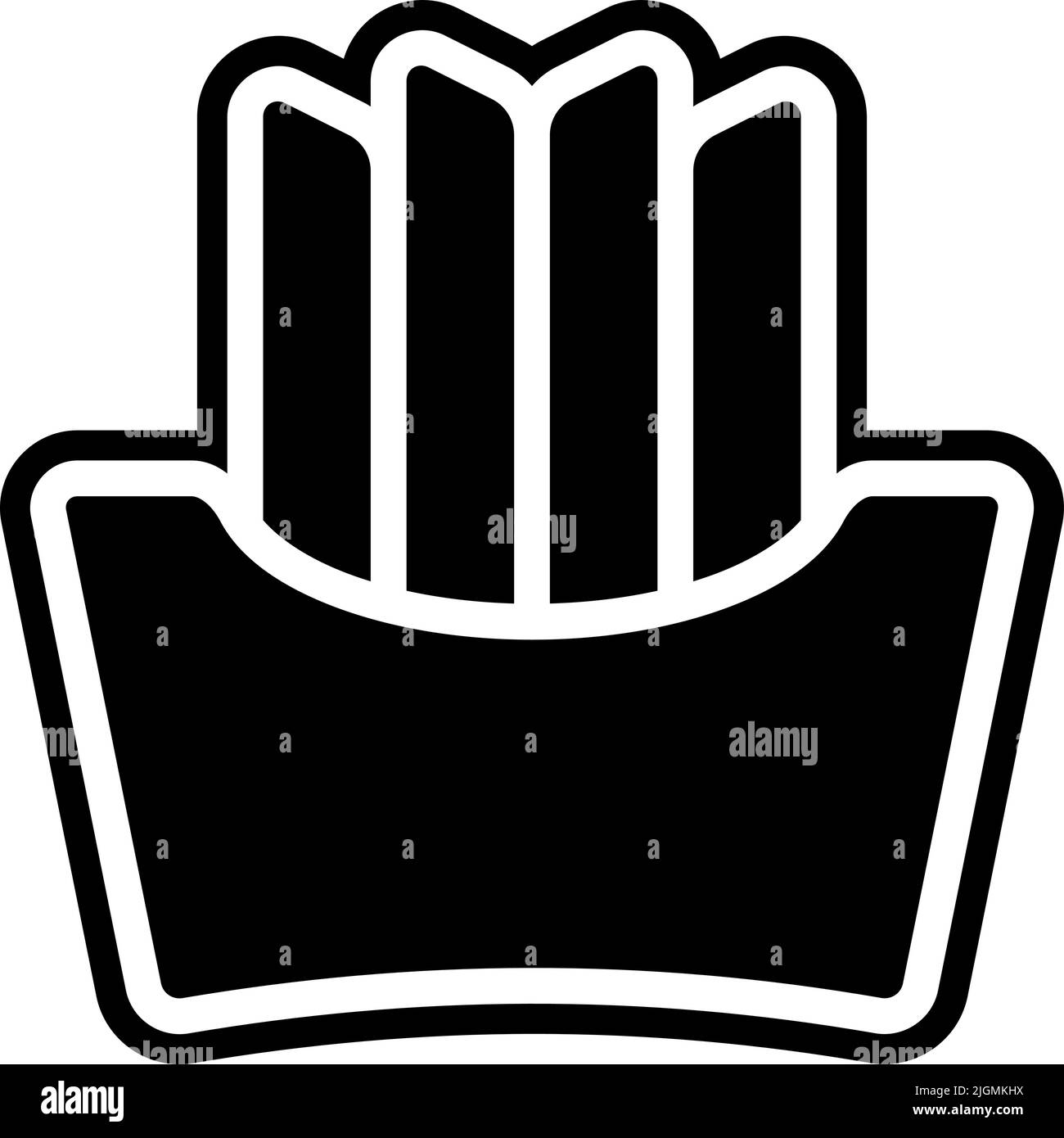 Black line french cafe icon hi-res stock photography and images - Alamy