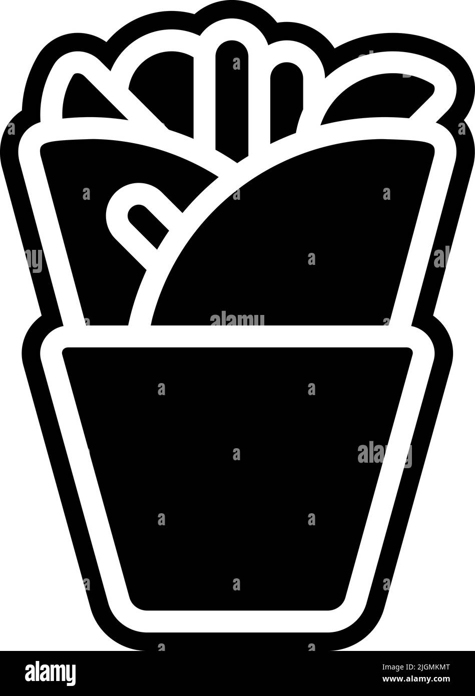 Food pita bread icon Stock Vector Images - Alamy