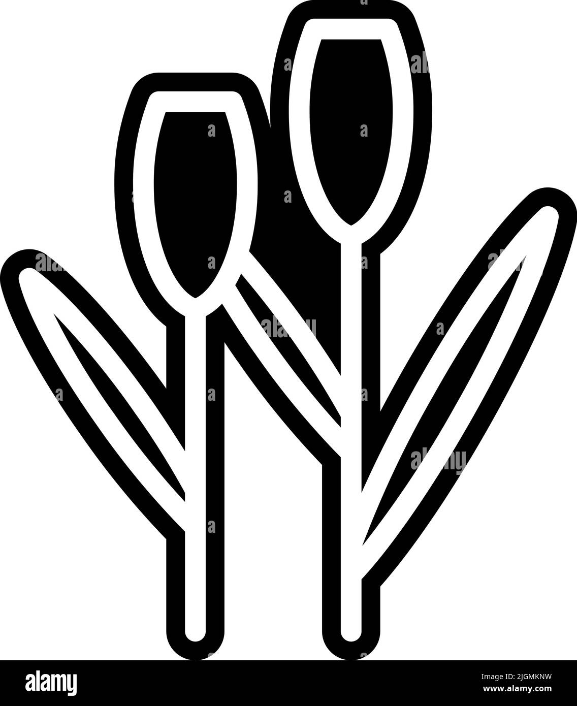 Tulips flowers design Cut Out Stock Images & Pictures - Alamy