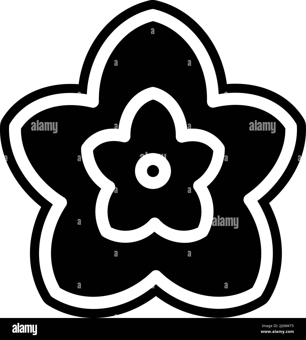 Colorful petals flower logo concept Stock Vector Images - Alamy