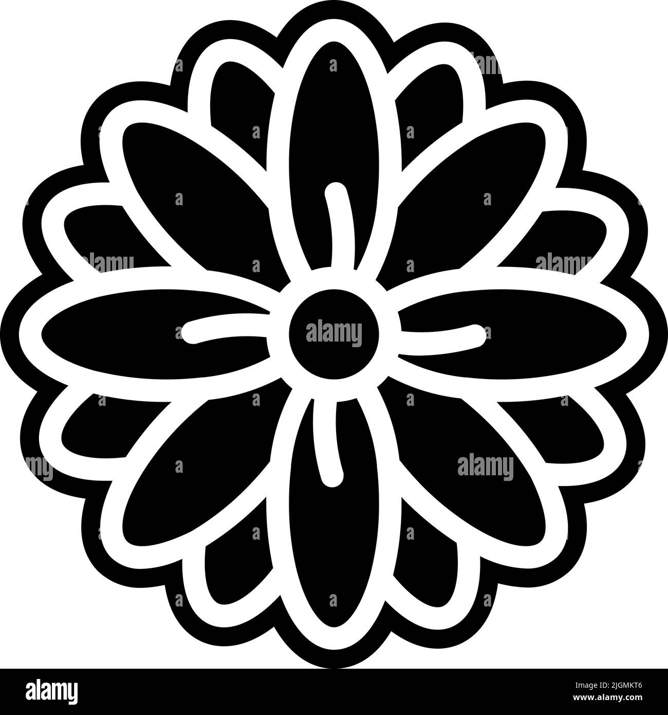 Flowers chrysanthemum icon Stock Vector Image & Art - Alamy