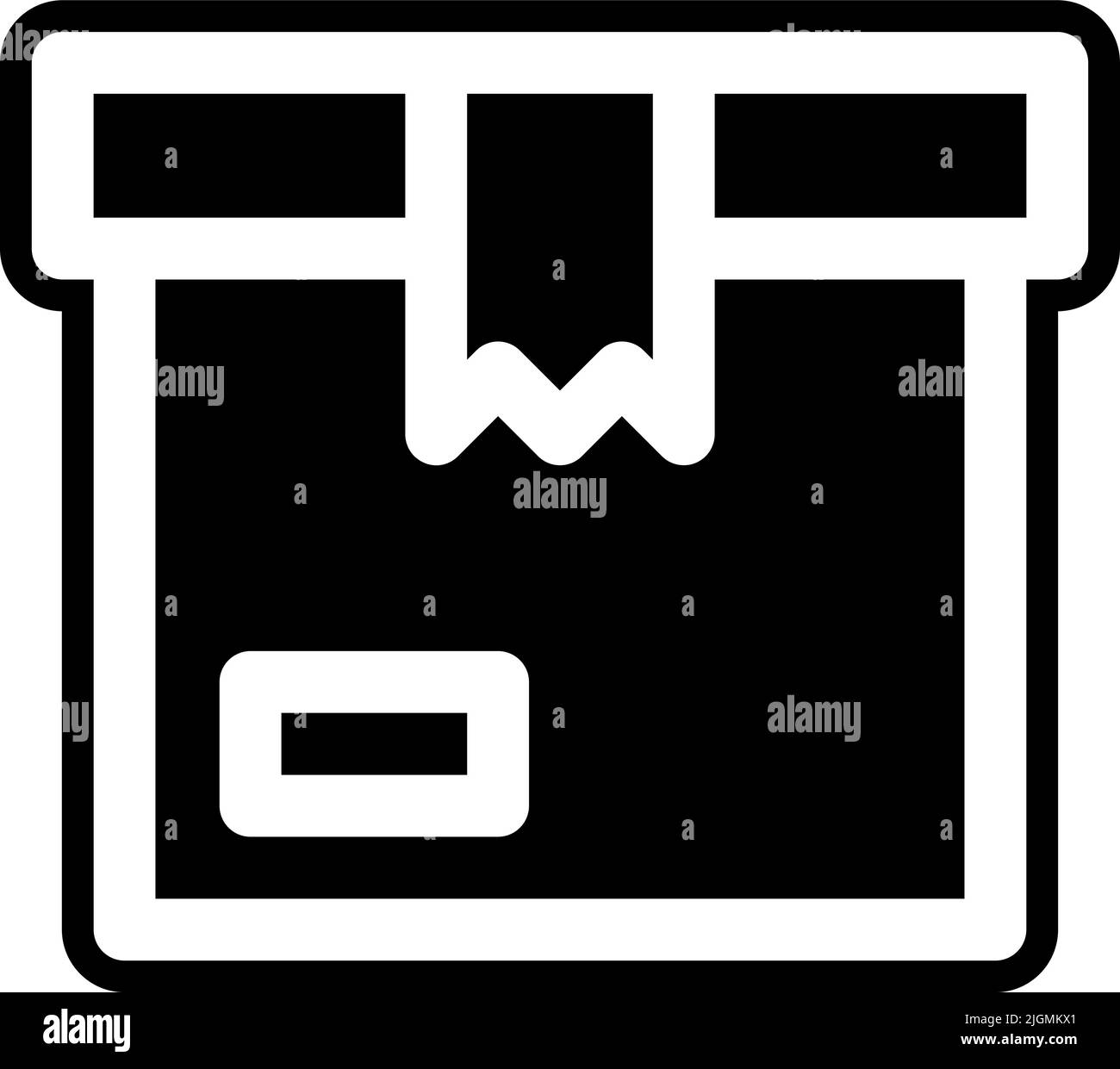 Supermarket home delivery basket Stock Vector Images - Alamy