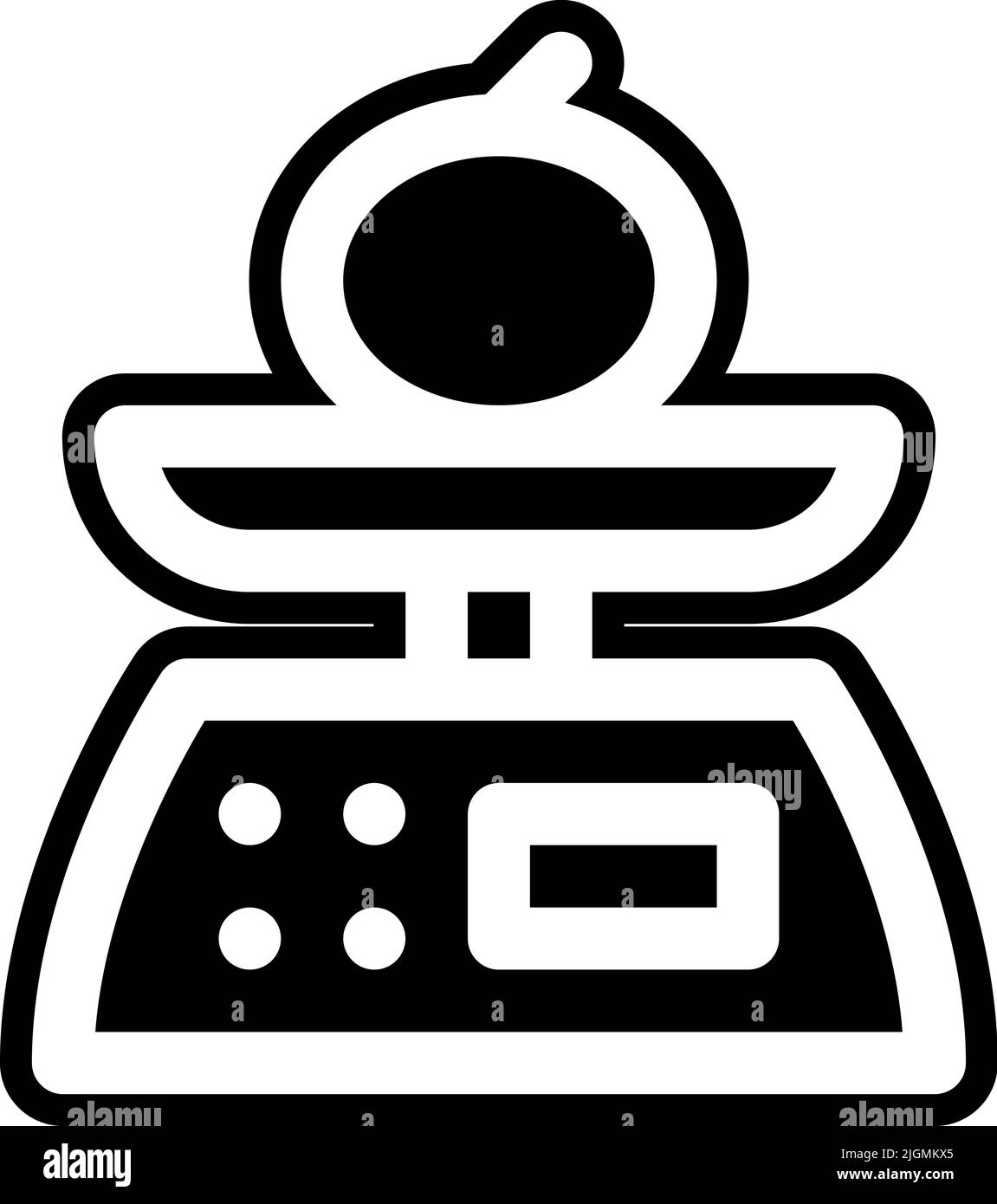 Grocery scale icon Stock Vector Image & Art - Alamy