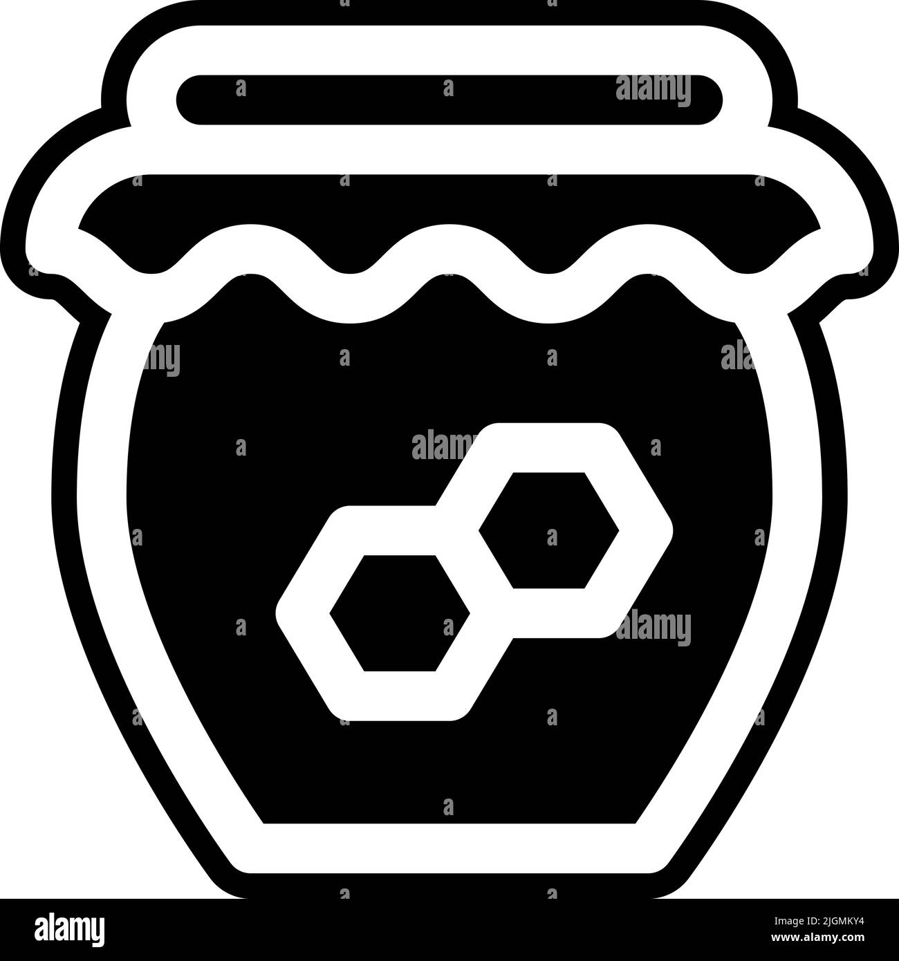Grocery honey icon Stock Vector Image & Art - Alamy