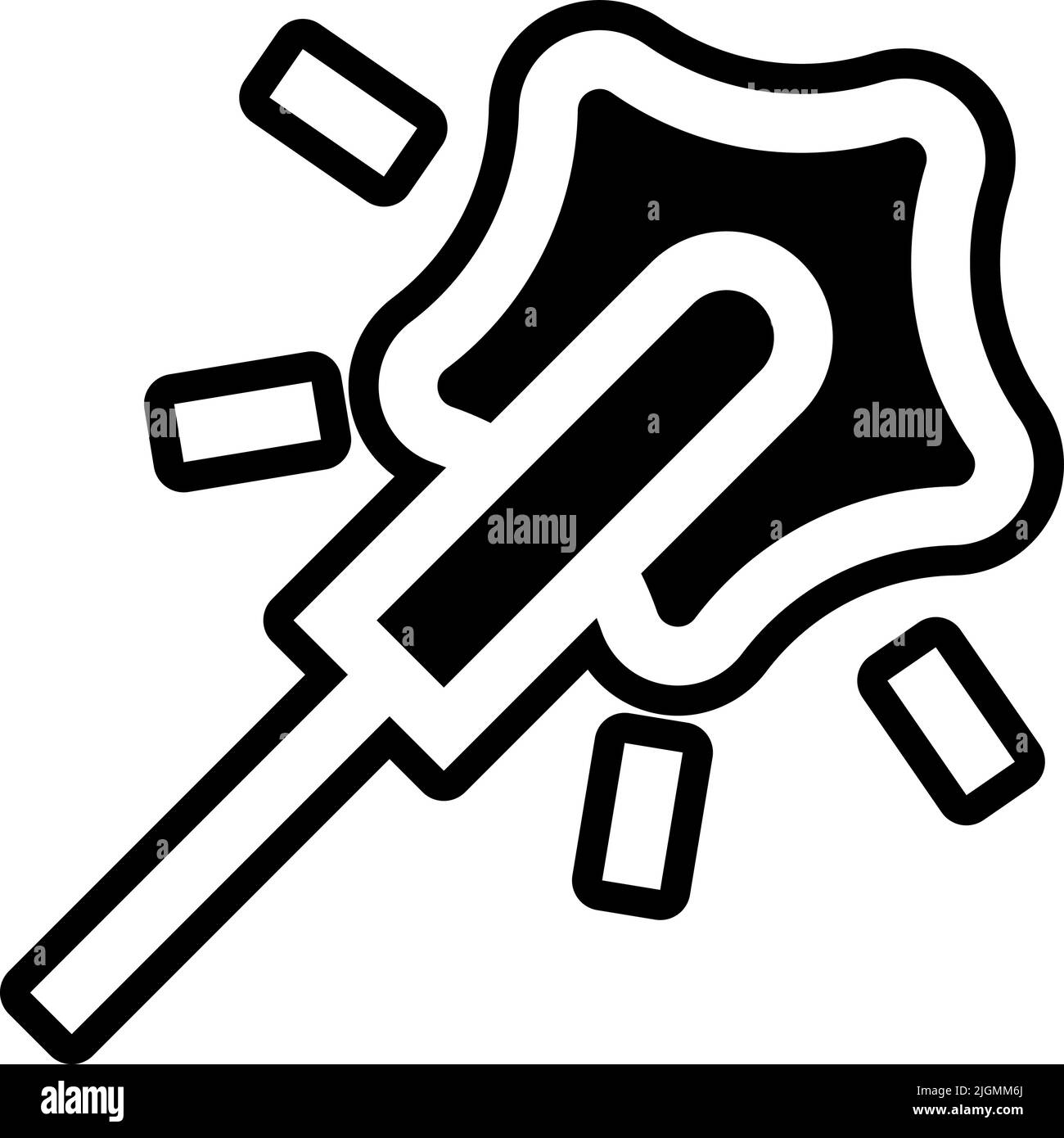 Black line sparkler firework icon Stock Vector Images - Alamy