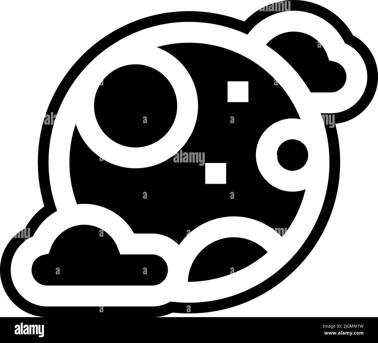 Holi full moon icon Stock Vector Image & Art - Alamy